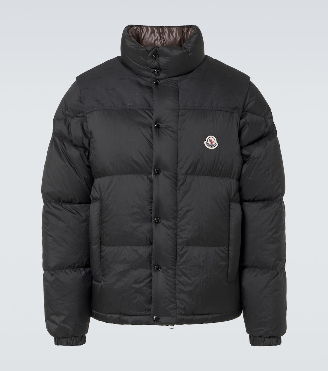 MONCLER Verone Reversible Down Jacket in Black | endource