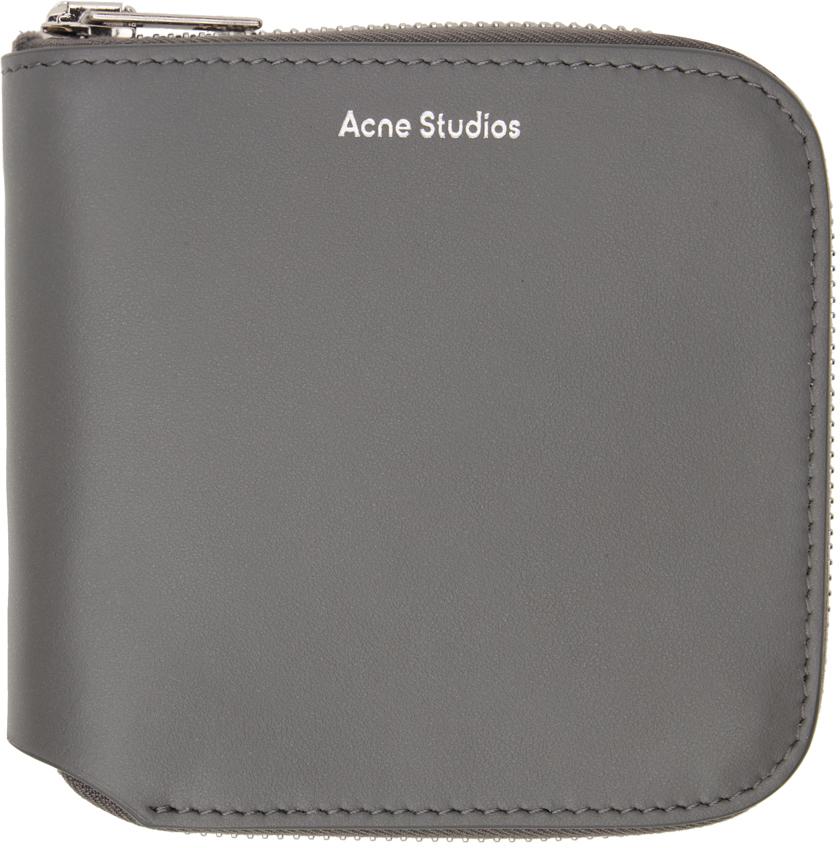 ACNE STUDIOS Leather Zip Wallet | endource