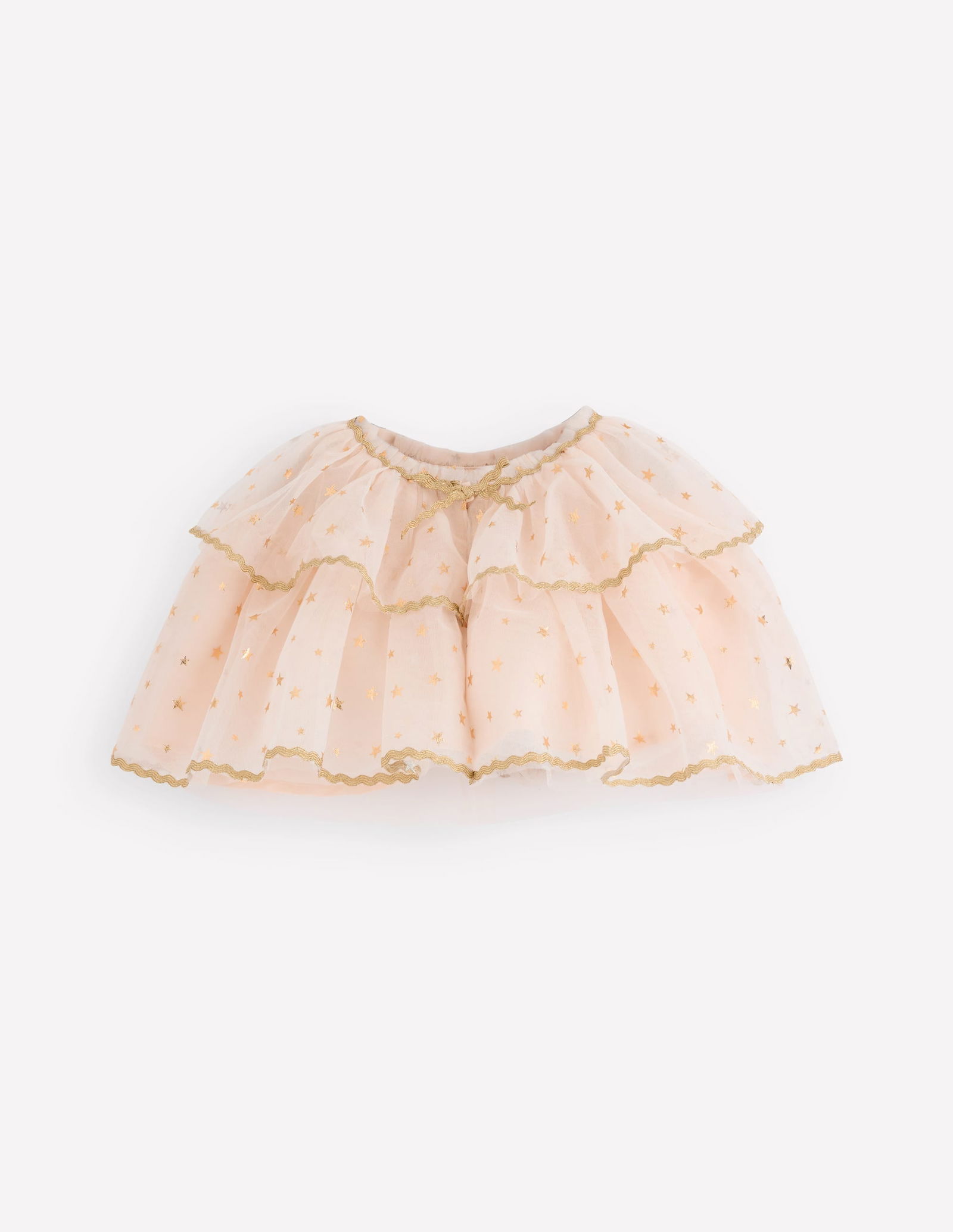 BODEN Tulle Cape-Soft Ivory/ Gold Confetti | endource