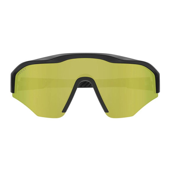 GUCCI Gg2017S Shield Sunglasses - Unisex - - Sunglasses - Black - ONE ...
