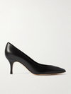 Manolo Blahnik Kietta 70 Leather Pumps | endource