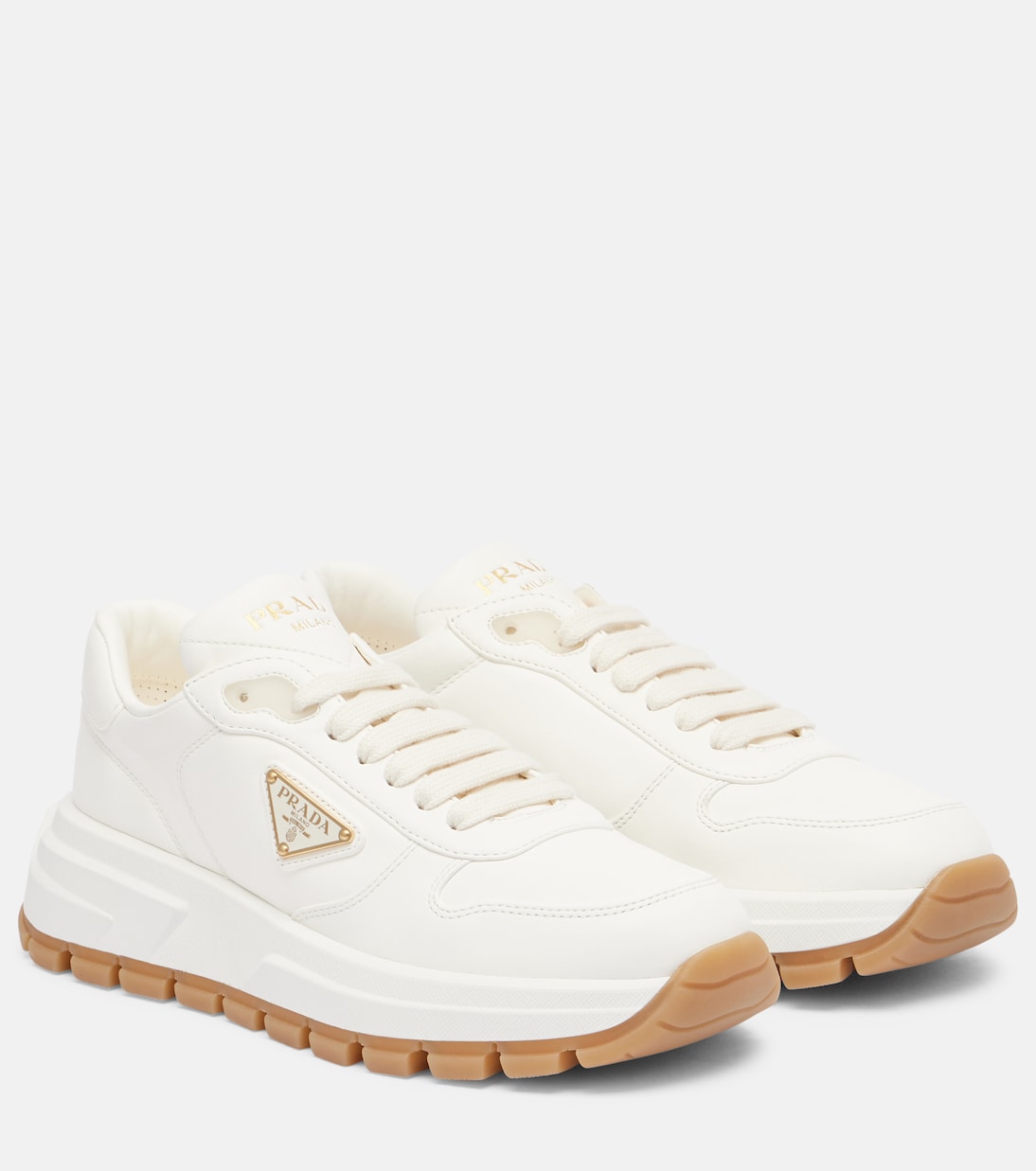 PRADA Leather Sneakers | endource