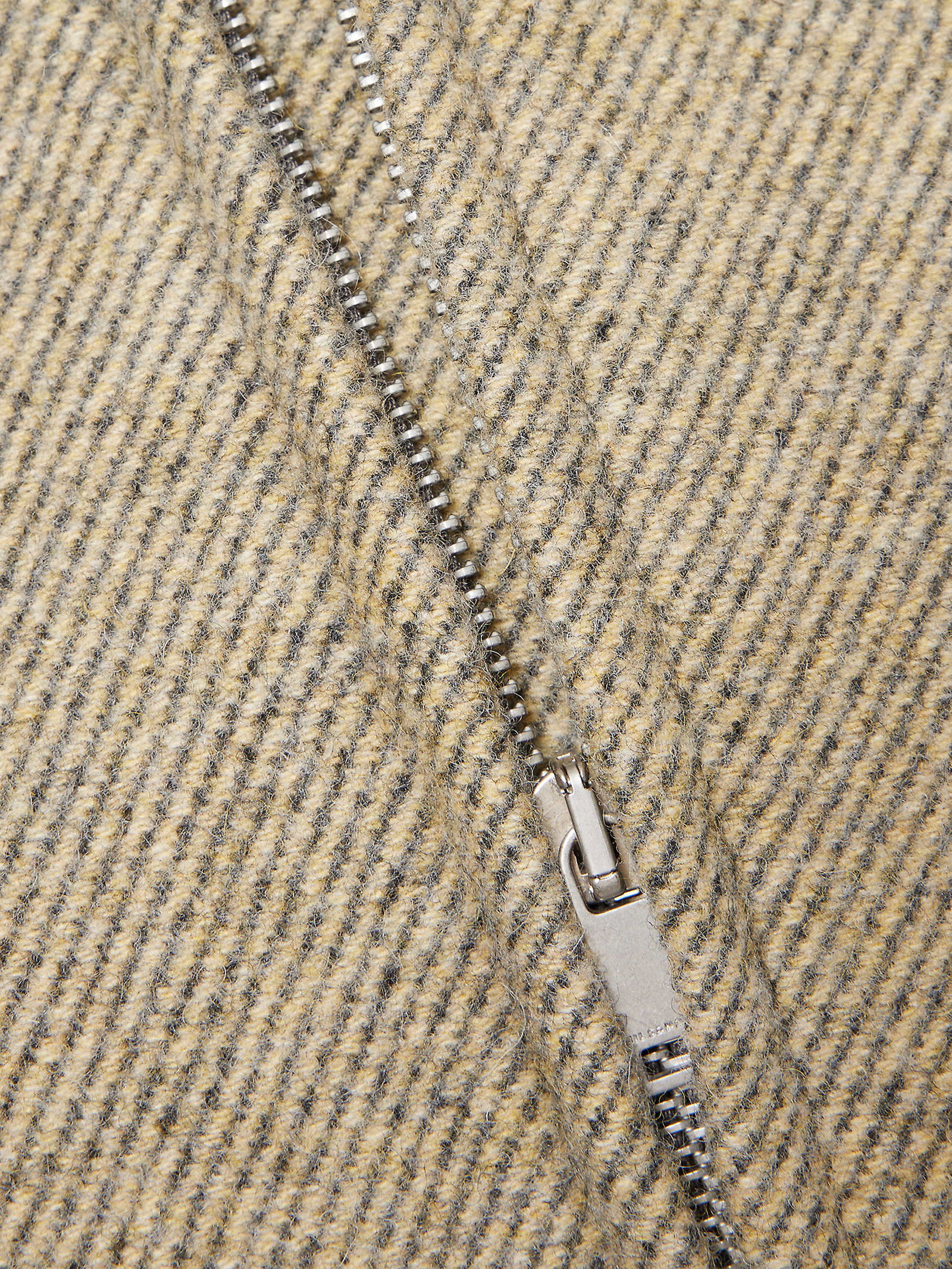 JIL SANDER Bitonal Oversized Wool Blouson Jacket | endource