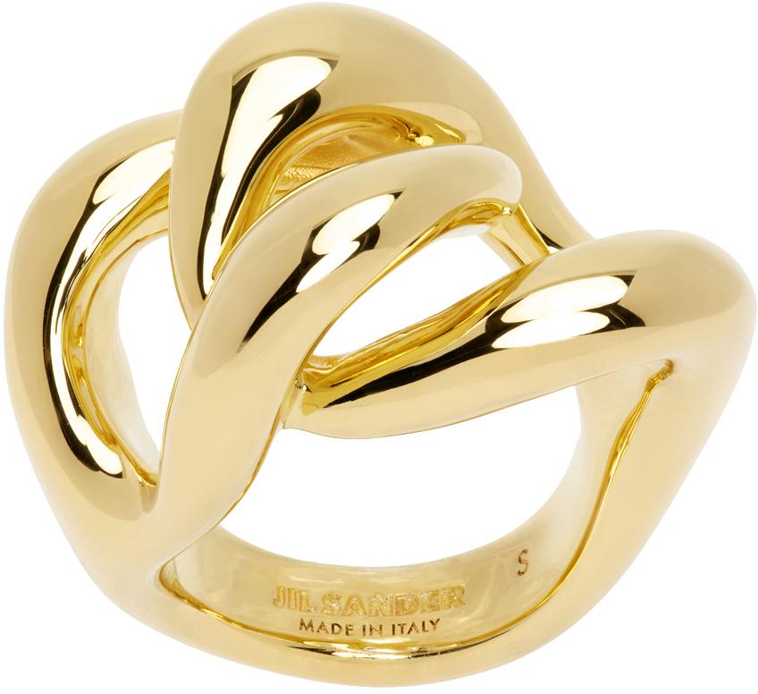 JIL SANDER Curb Chain Ring | Endource