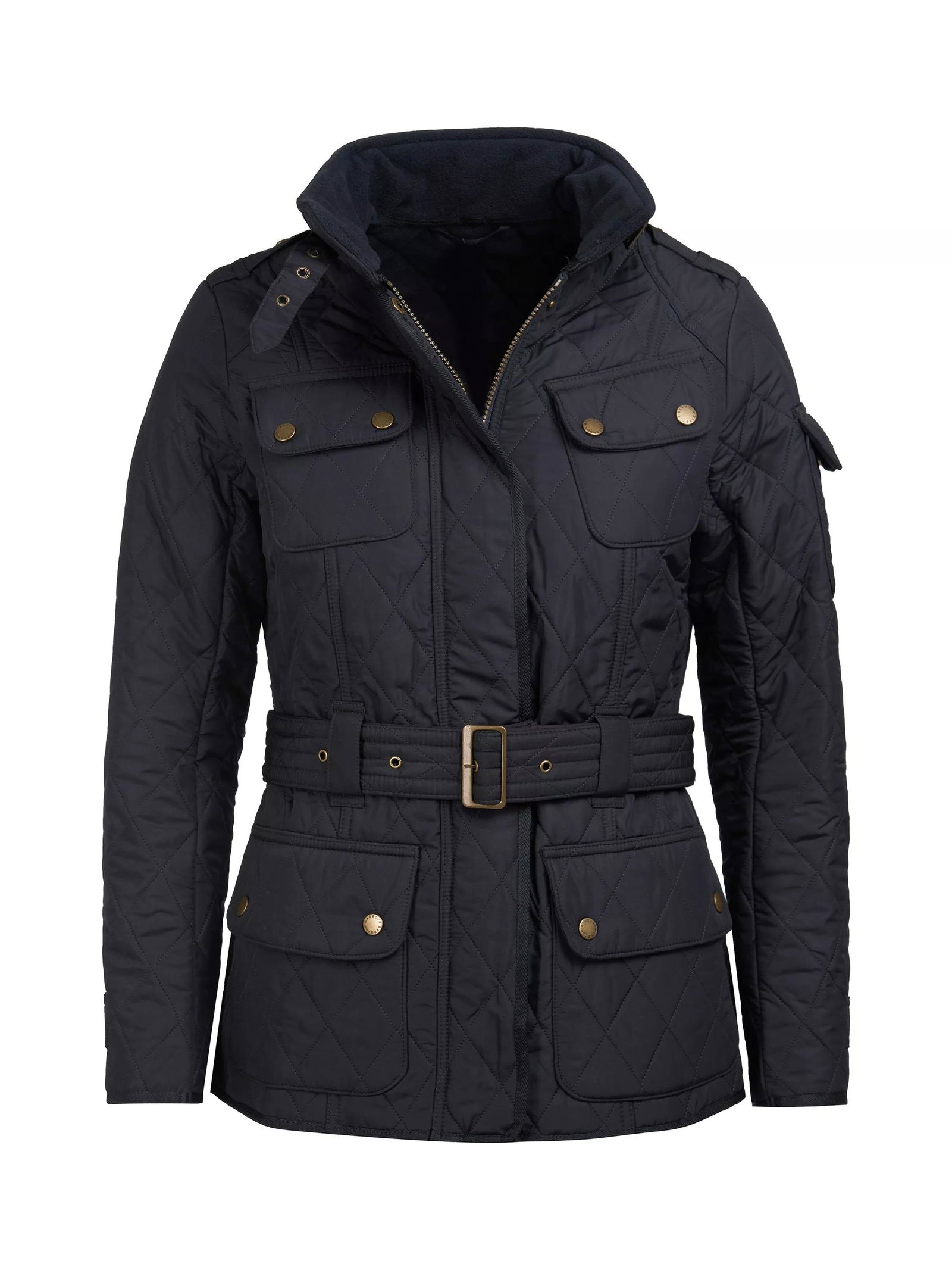BARBOUR Tourer Polarquilt Jacket in Black | endource