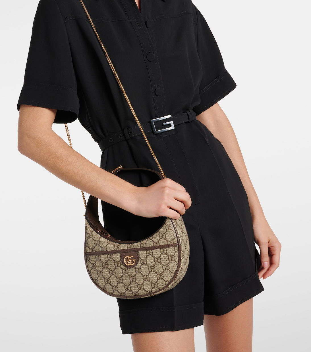 GUCCI Ophidia GG Canvas Mini Shoulder Bag | endource
