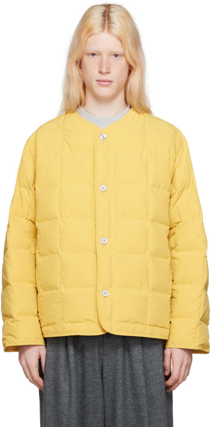 JIL SANDER Collarless Down Jacket | endource