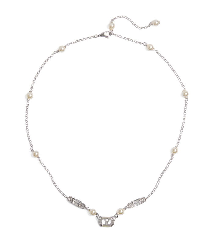 VALENTINO GARAVANI VLogo Necklace | endource