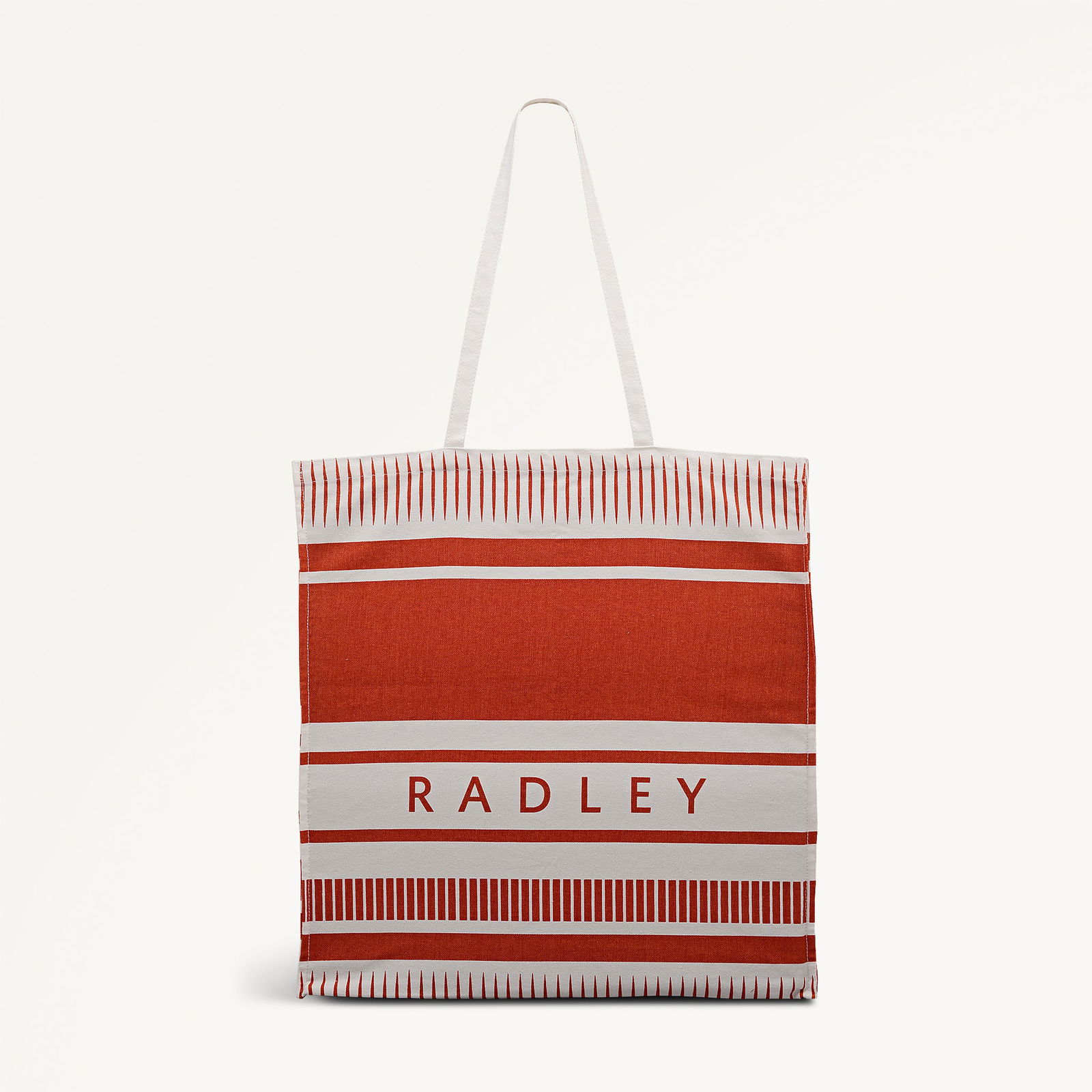 RADLEY Stripe Fabric Extra Large Open Top Tote | endource