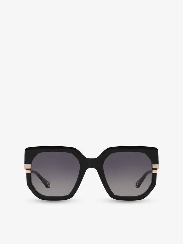 CHLOÉ CH0240S Square-Frame Acetate Sunglasses | endource