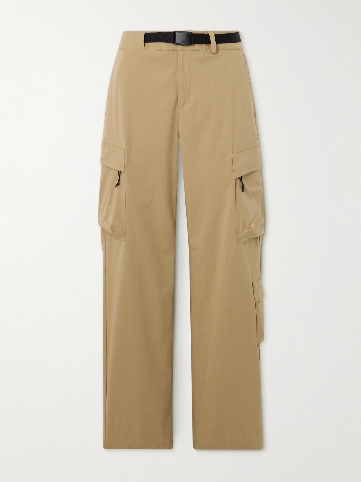 THE NORTH FACE Tonegawa Belted Wide-Leg Cargo Pants in Brown | Endource