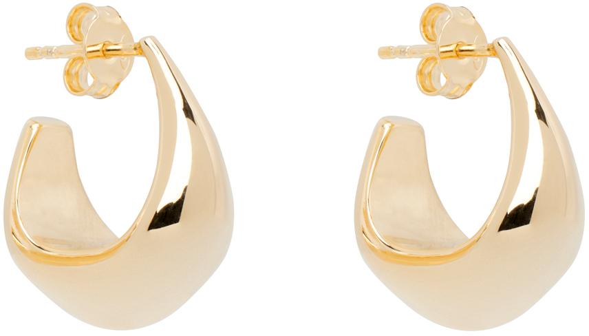 LEMAIRE Curved Mini Drop Earrings | endource