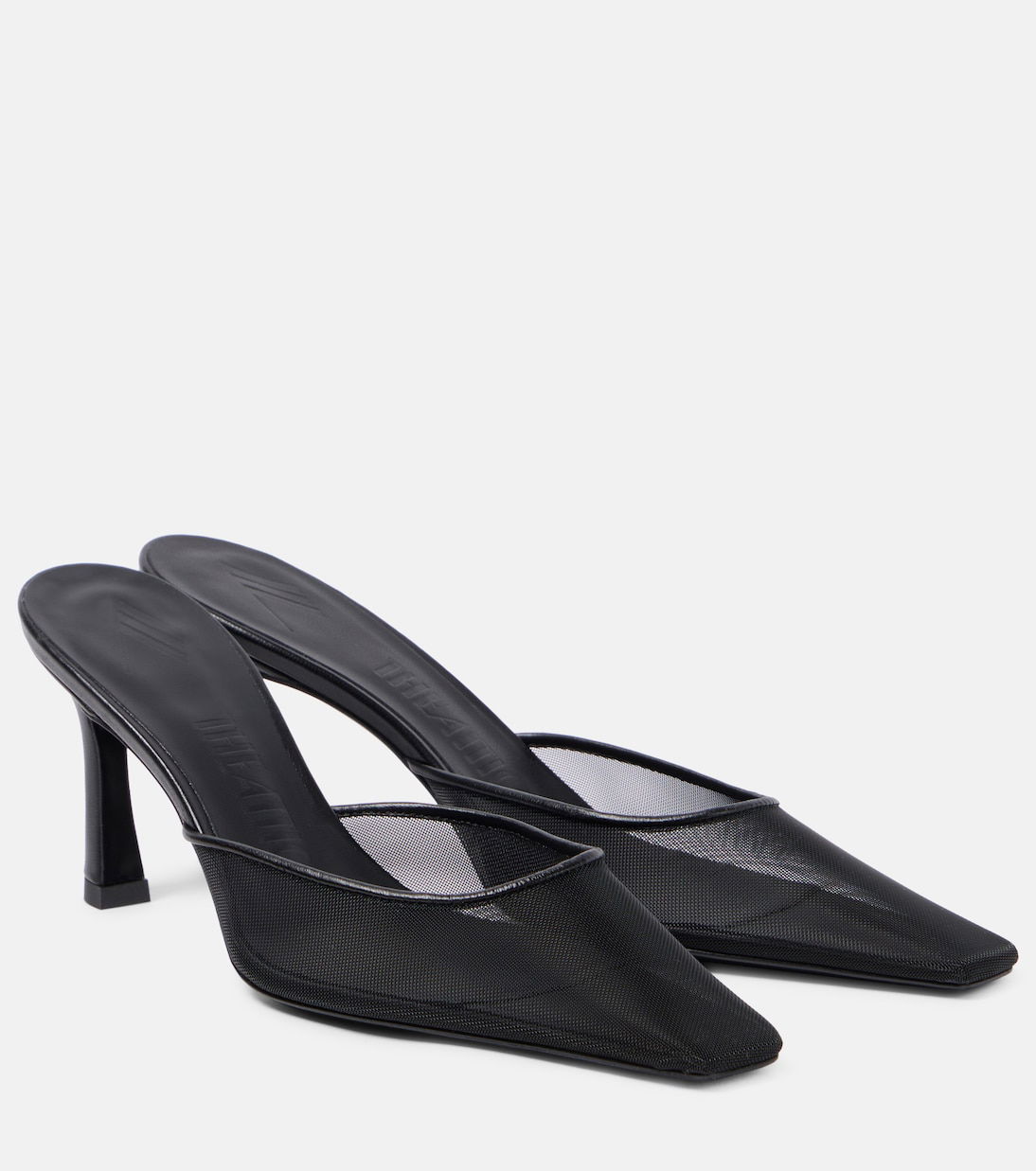 The Attico Juno 75 Mesh Mules | endource