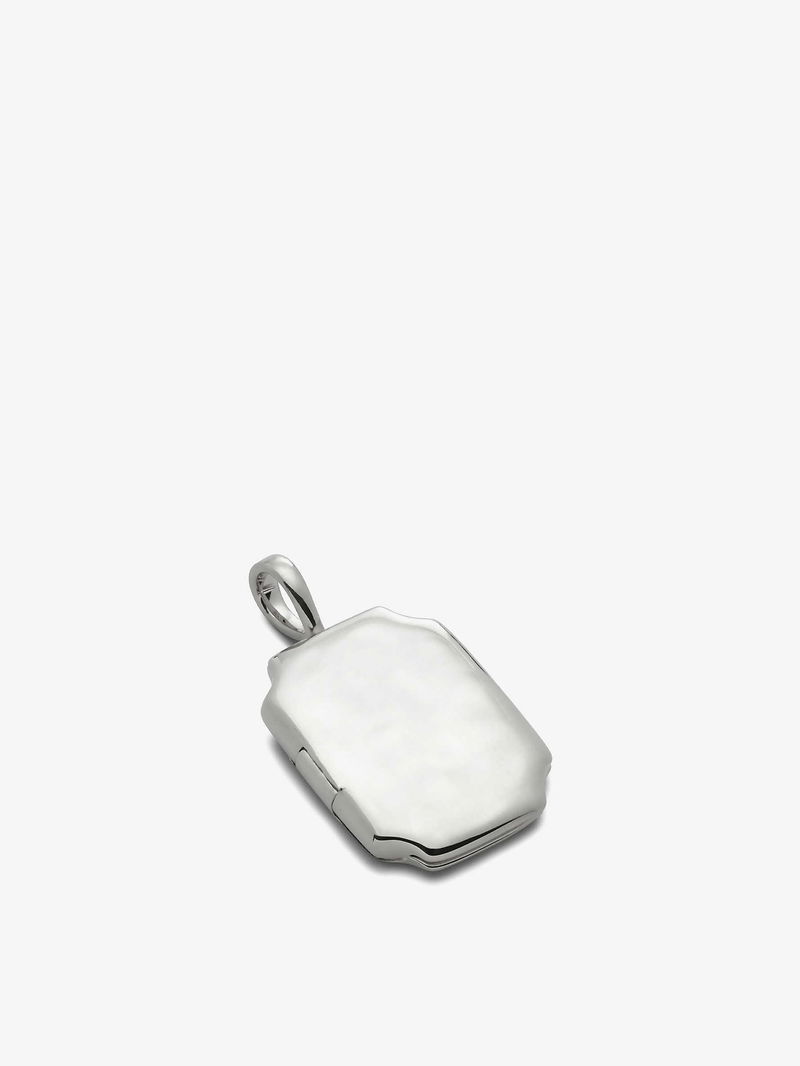 MONICA VINADER Signature Sterling-Silver Locket in STERLING SILVER ...