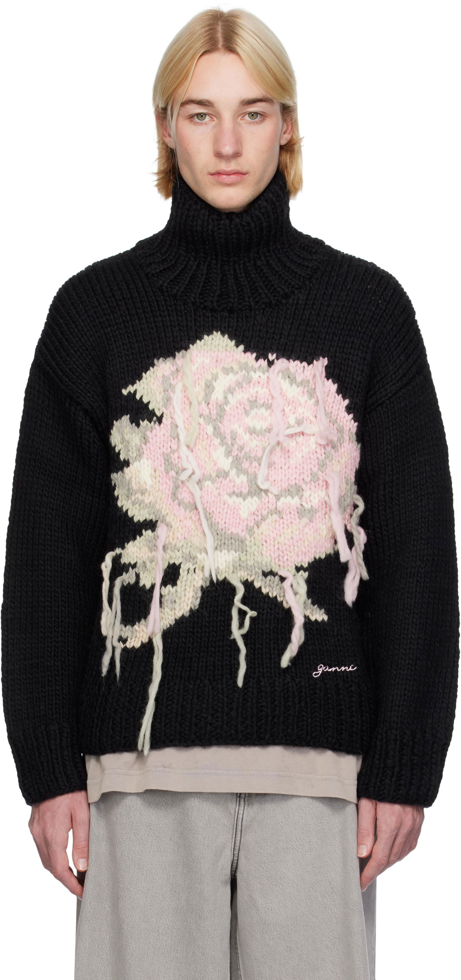 GANNI Handknit Turtleneck | endource