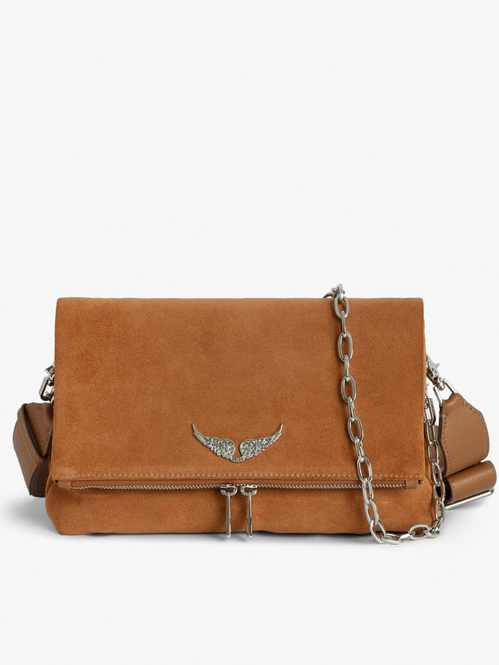 ZADIG & VOLTAIRE Rocky Suede Bag in Heritage | endource
