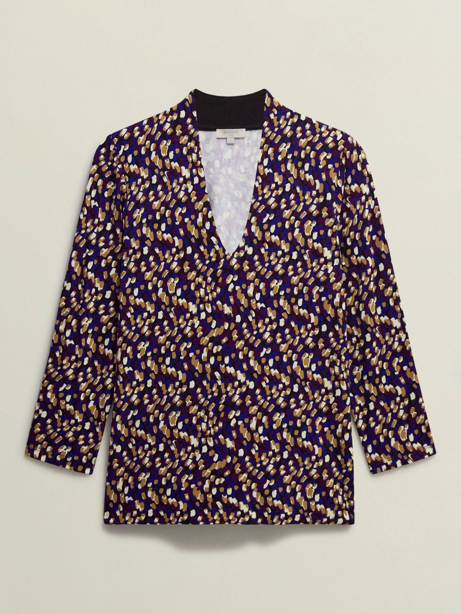 HOBBS Aimee Print Top in Purple/Multi | endource