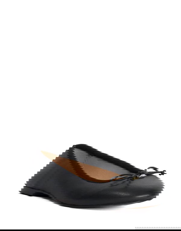 Dune London Helenne Ballet Pumps In Black | endource