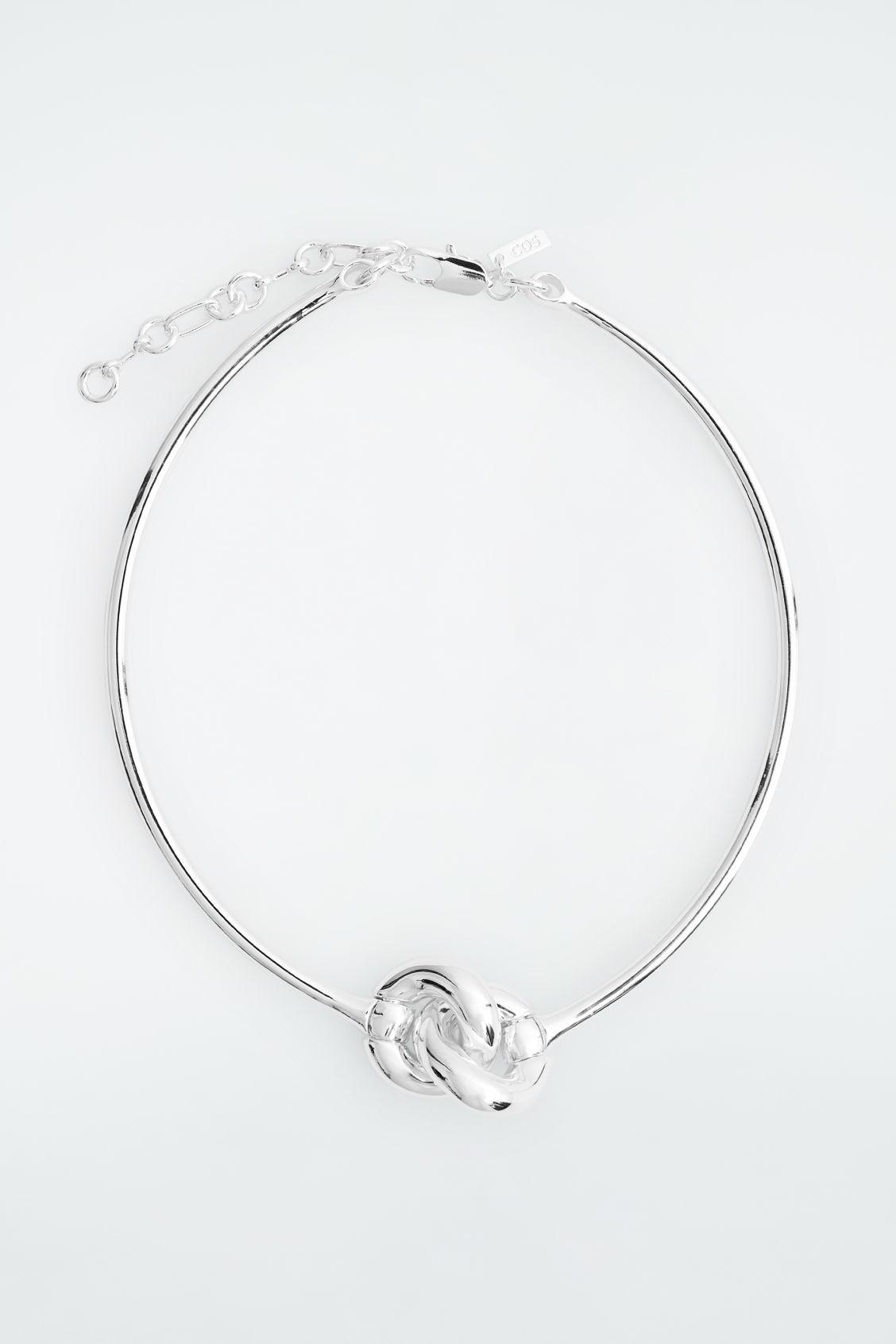 COS Chain-Link Choker in SILVER | Endource