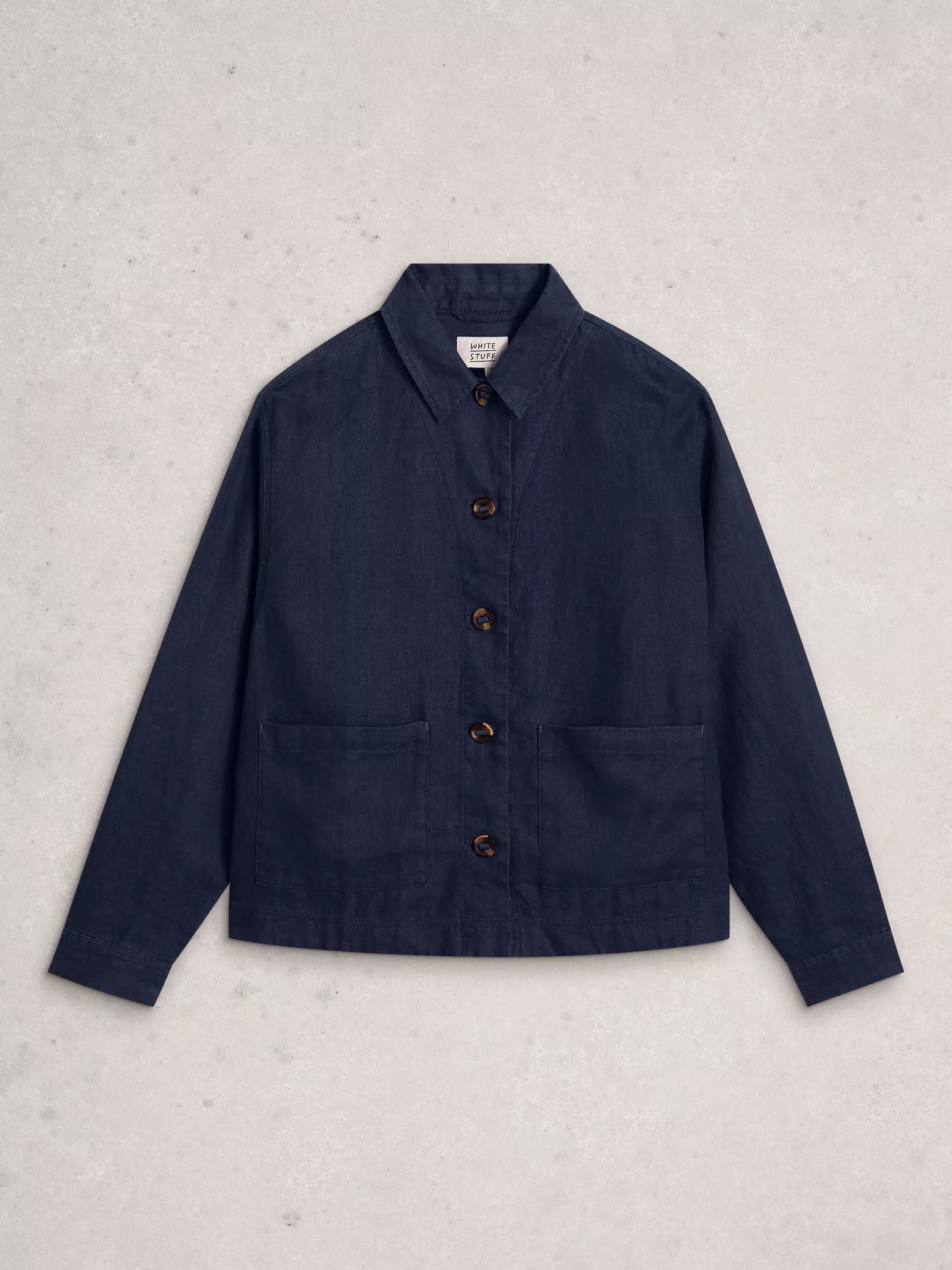WHITE STUFF Isabel Pure Linen Jacket | endource