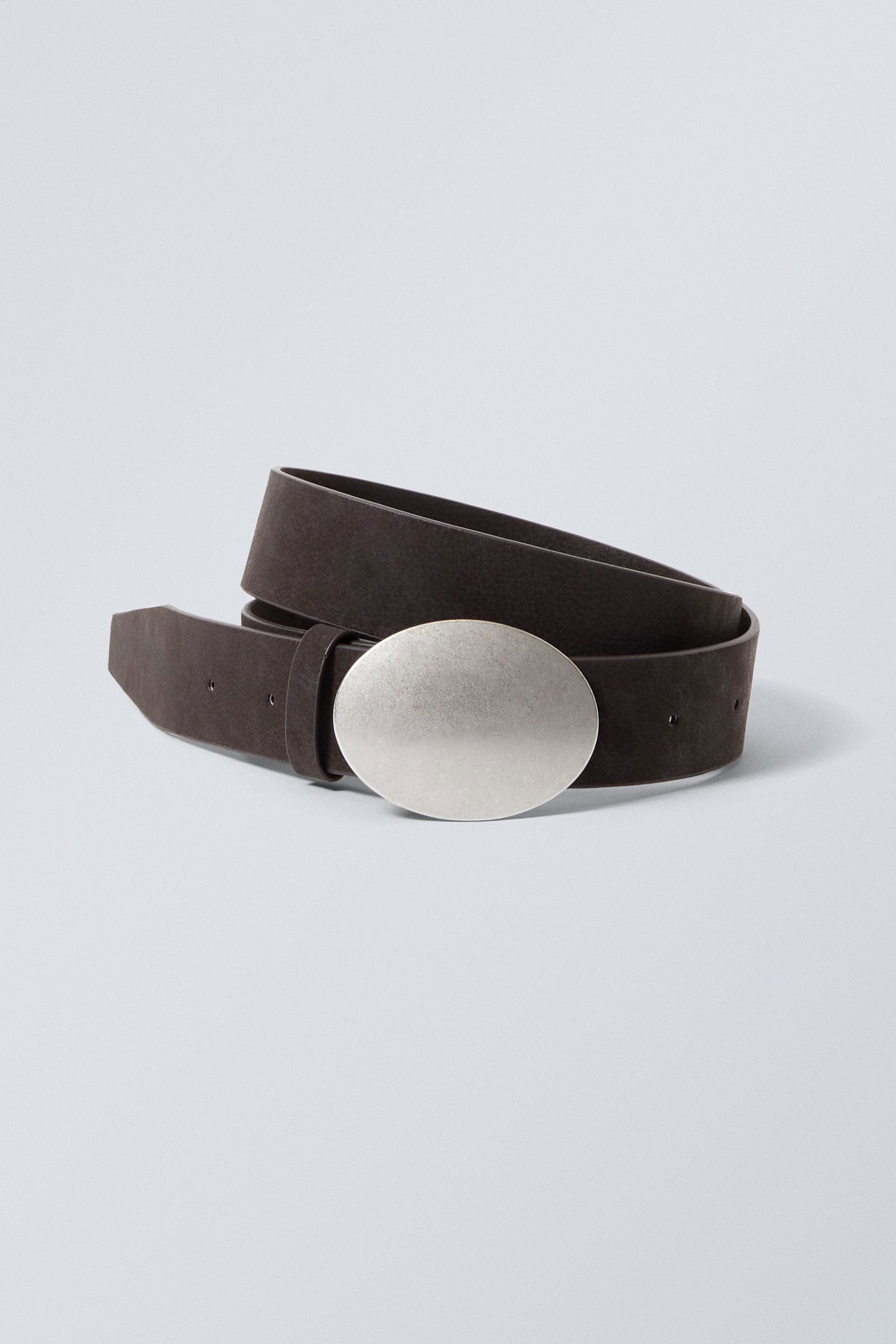 WEEKDAY Oval Faux Leather Belt | endource
