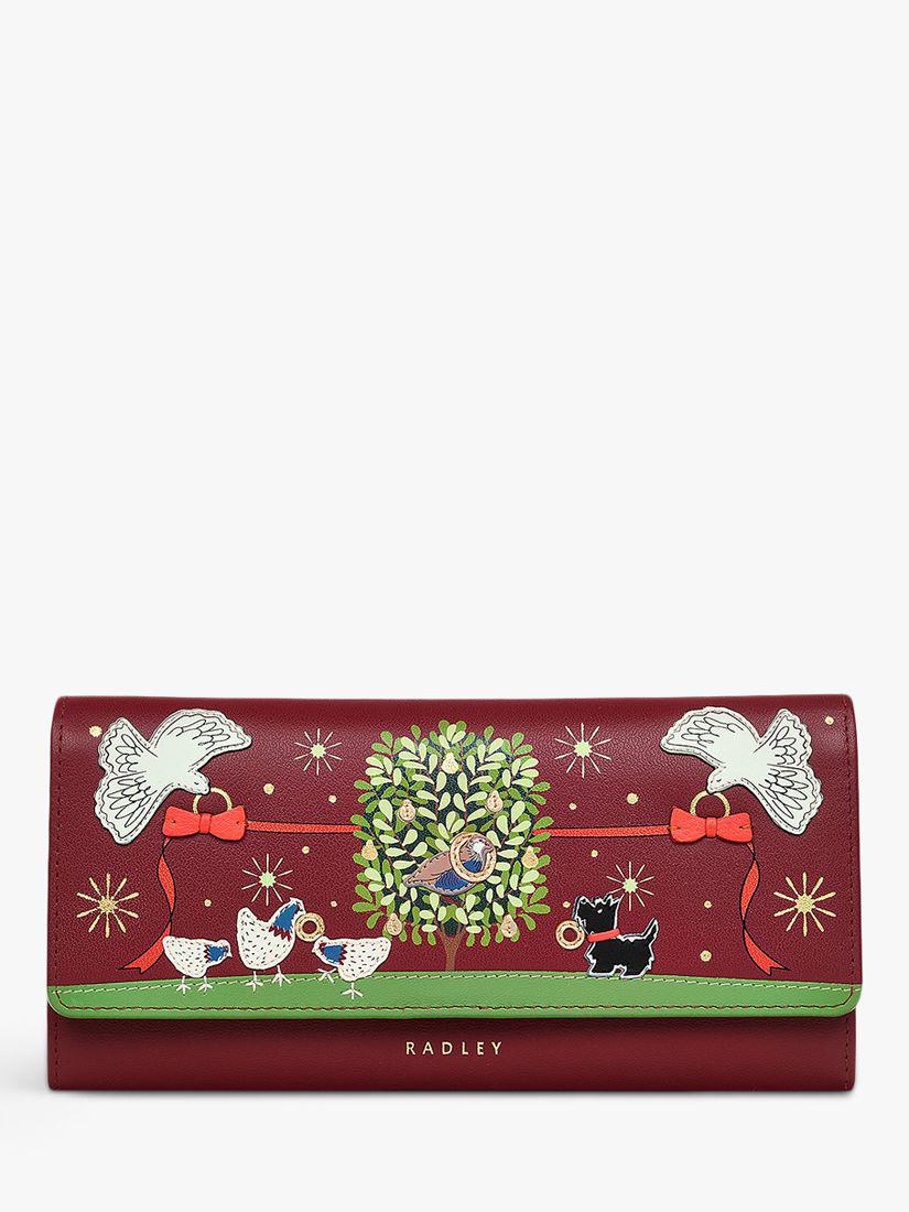 RADLEY 12 Days of Christmas Leather Large Flapover Matinee Purse in ...