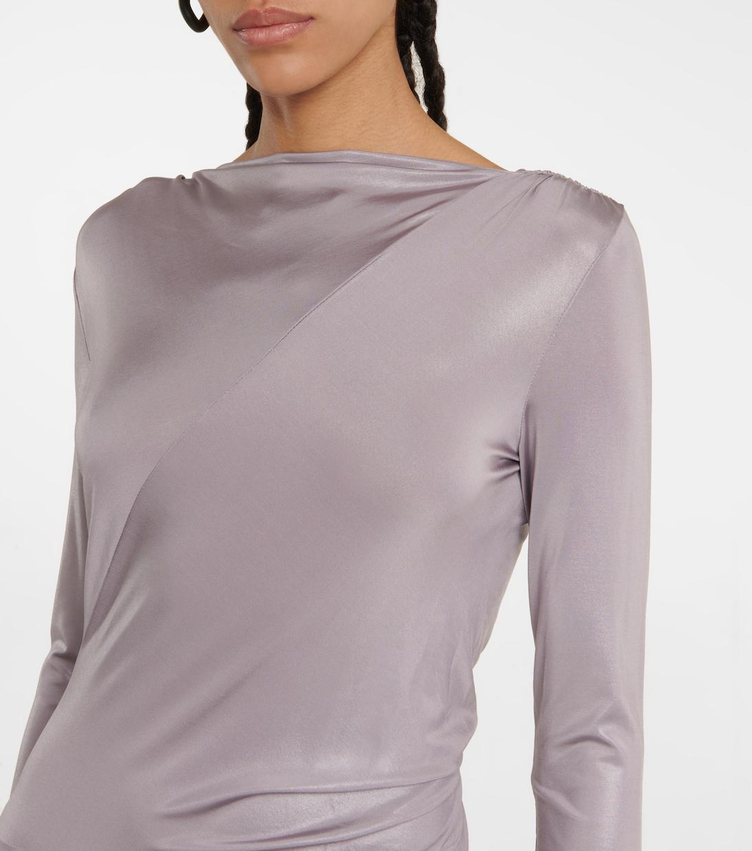 RICK OWENS Lilies Jade Cutout Minidress | endource