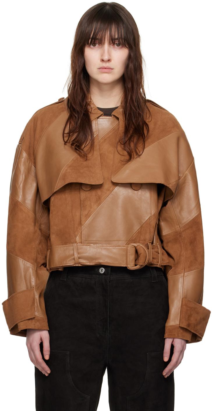 STAND STUDIO Blossom Leather Jacket | Endource