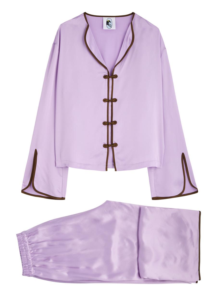 SLEEPER Louis Satin Pyjama Set | endource
