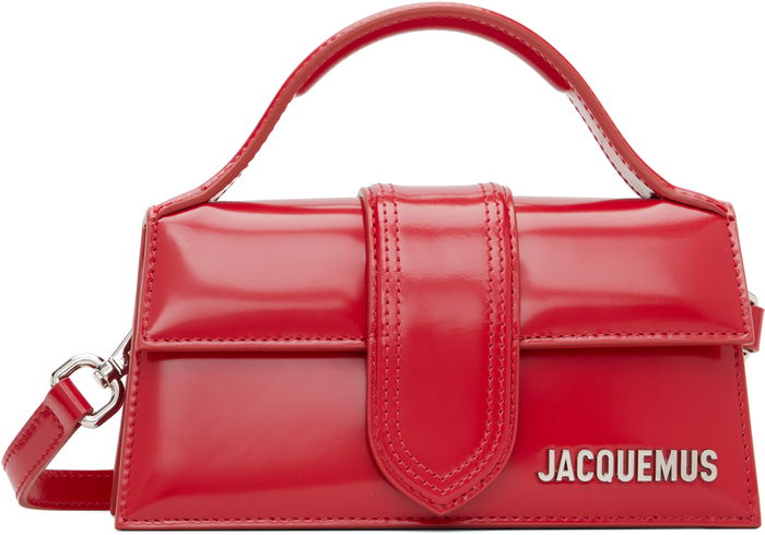 JACQUEMUS Red Les Classiques 'The Bambino' Bag | endource