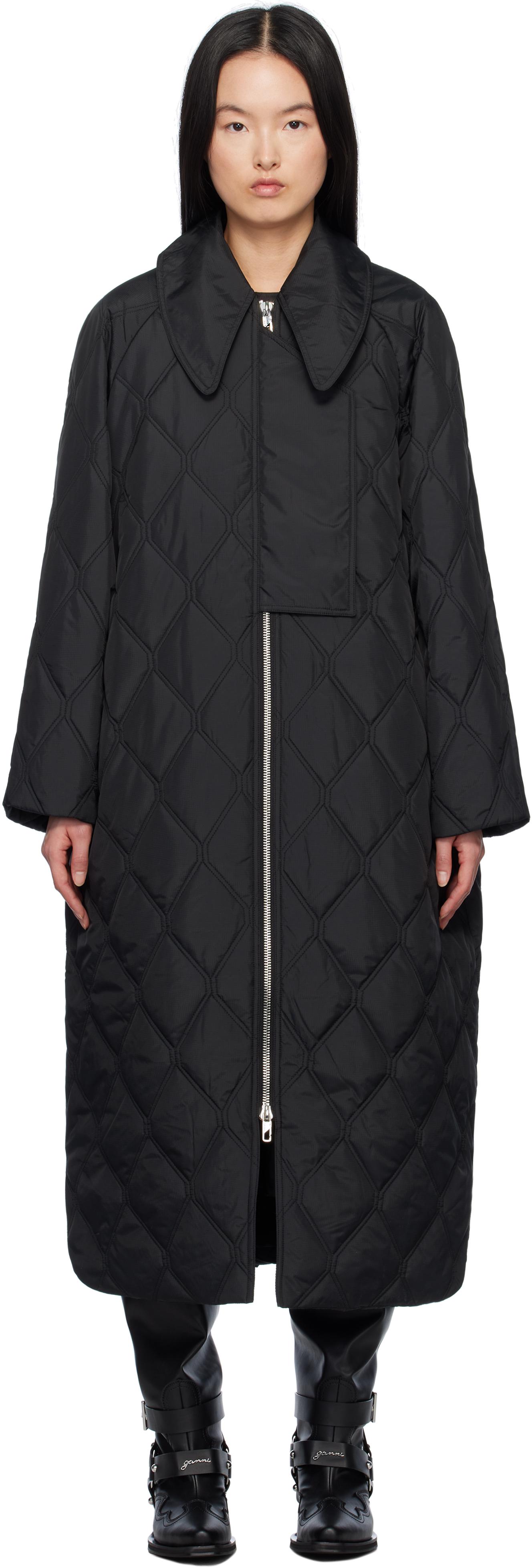 GANNI Ripstop Quilt Coat | endource