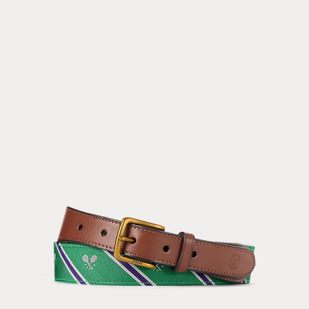 POLO RALPH LAUREN Wimbledon Umpire Jacquard Belt in Multi | Endource