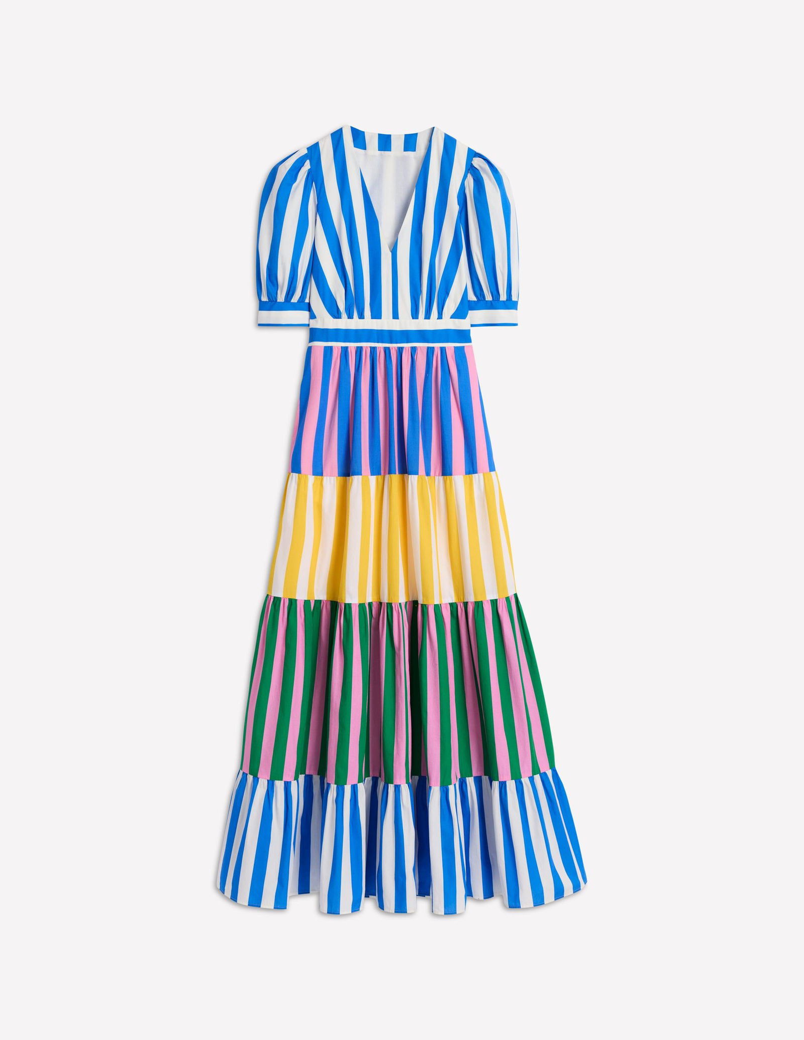 BODEN Bella Puff Sleeve Maxi Dress | endource