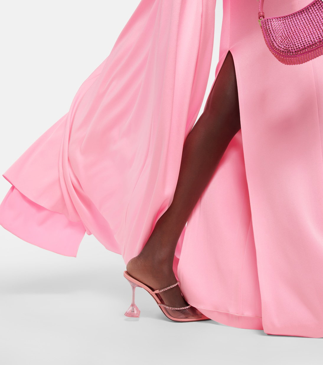 Alex Perry Bentley Satin Crêpe Gown | endource
