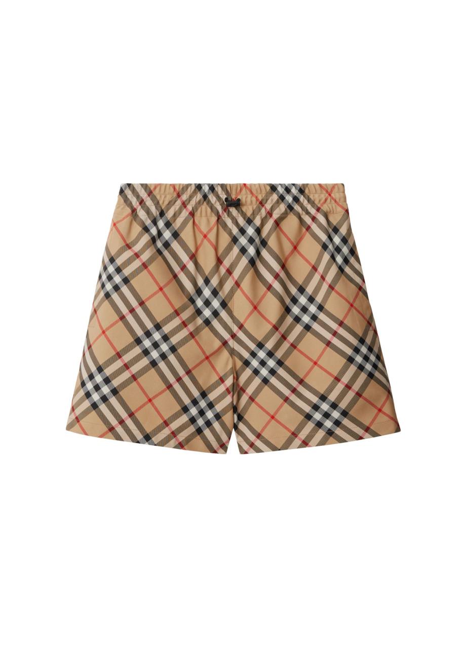 BURBERRY Check Shorts | endource