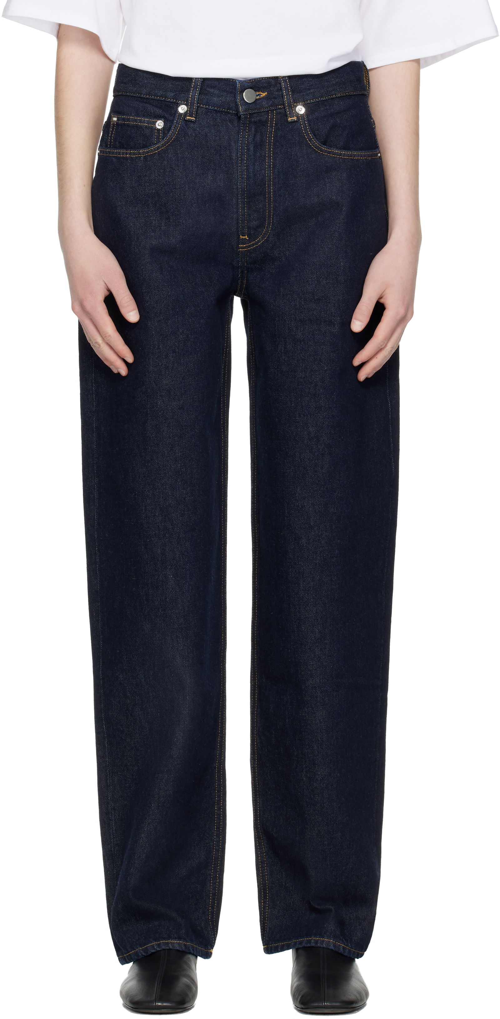 Loulou De Saison Samur LDS Boyfriend Organic Denim Jeans | endource