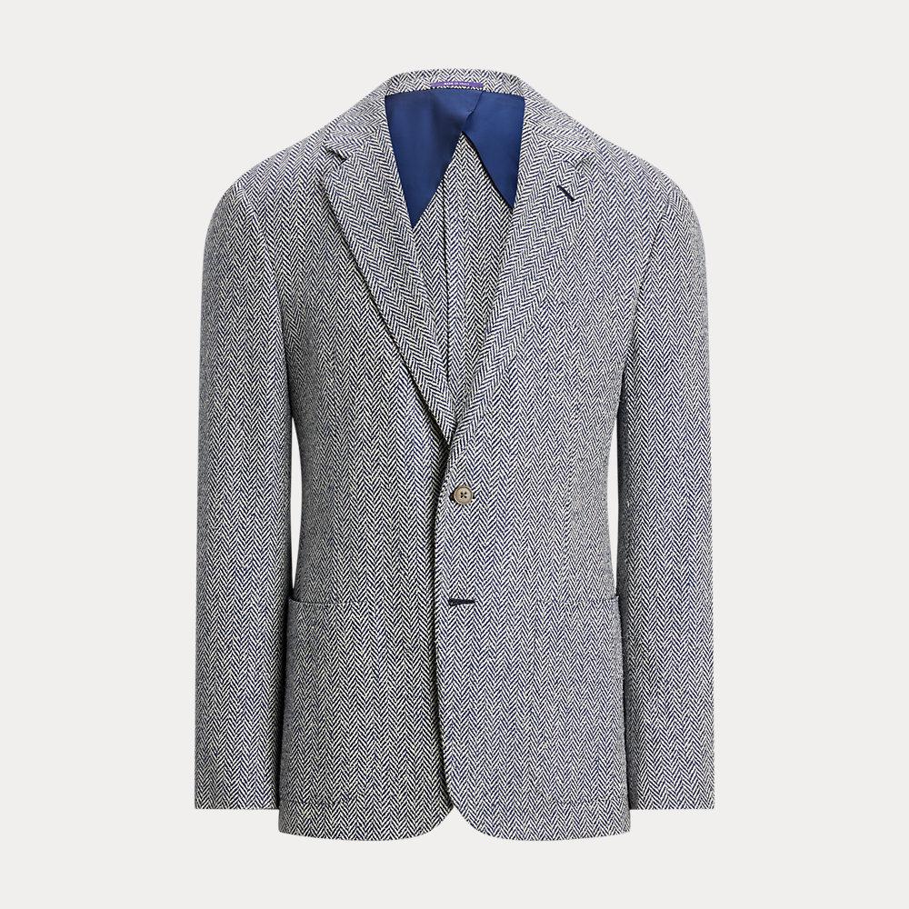 RALPH LAUREN PURPLE LABEL Kent Hand-Tailored Herringbone Jacket in ...