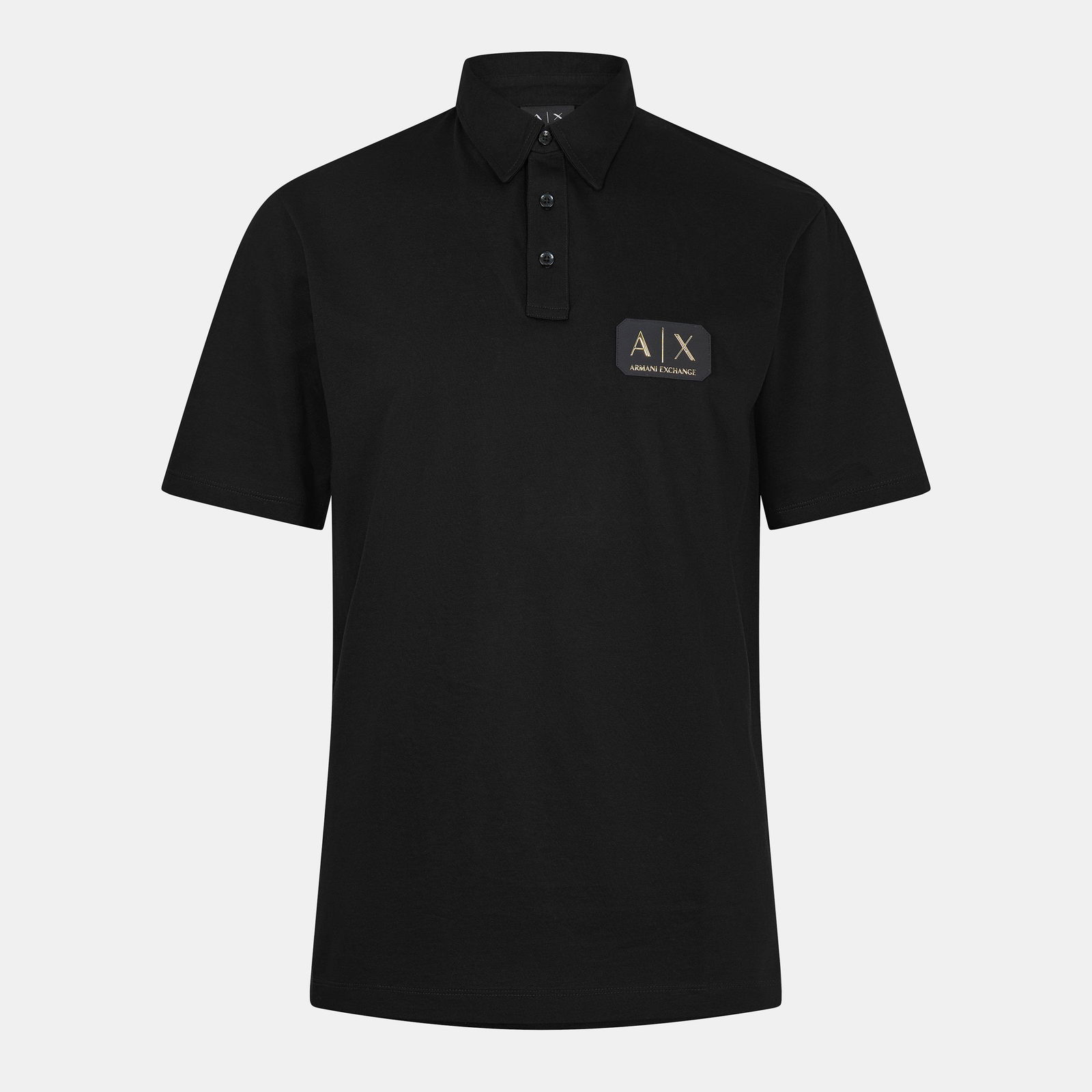 Armani Exchange AX Badge Logo Polo Shirt | endource