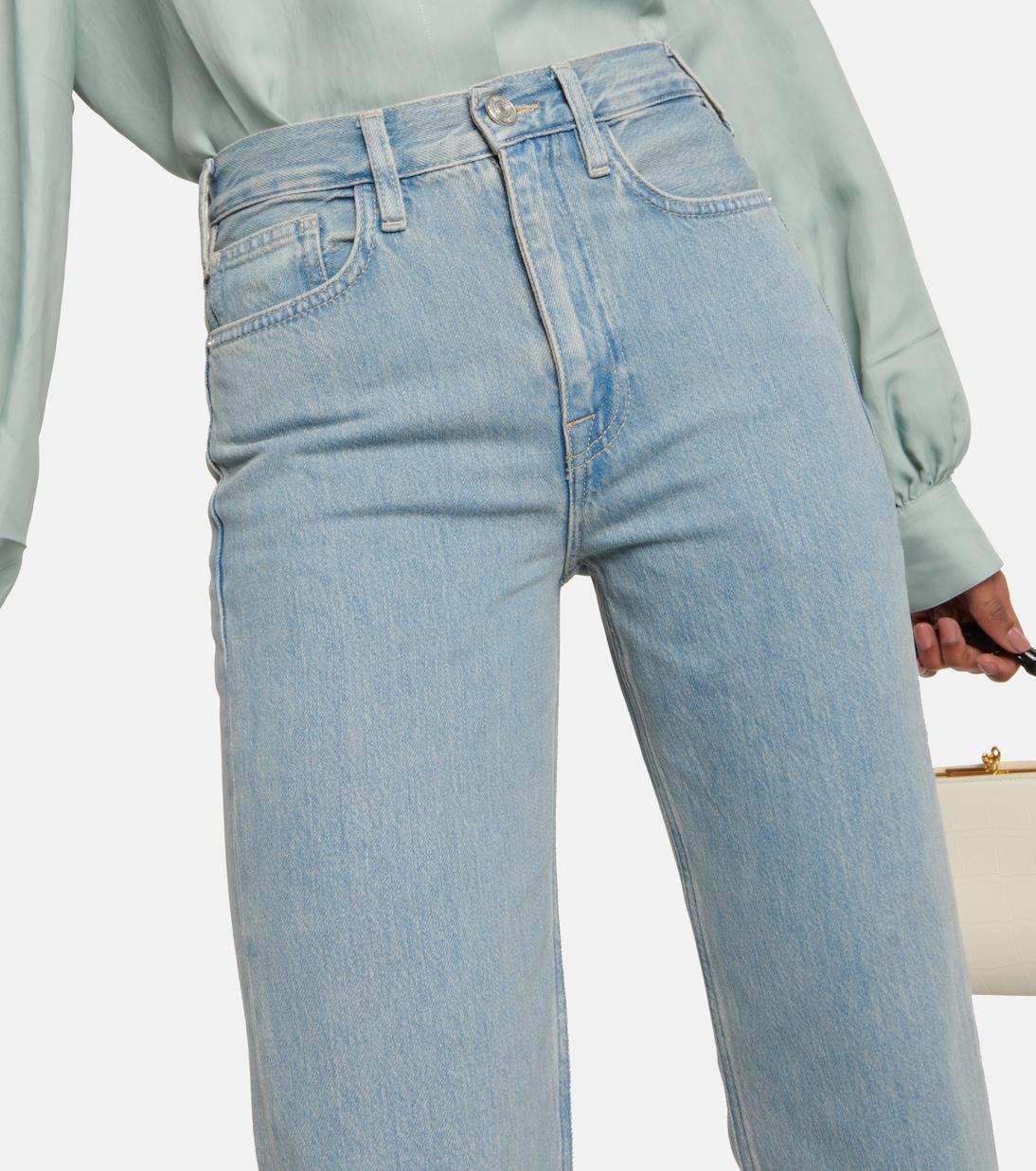 FRAME Le Jane High-rise Straight-leg Jeans | endource