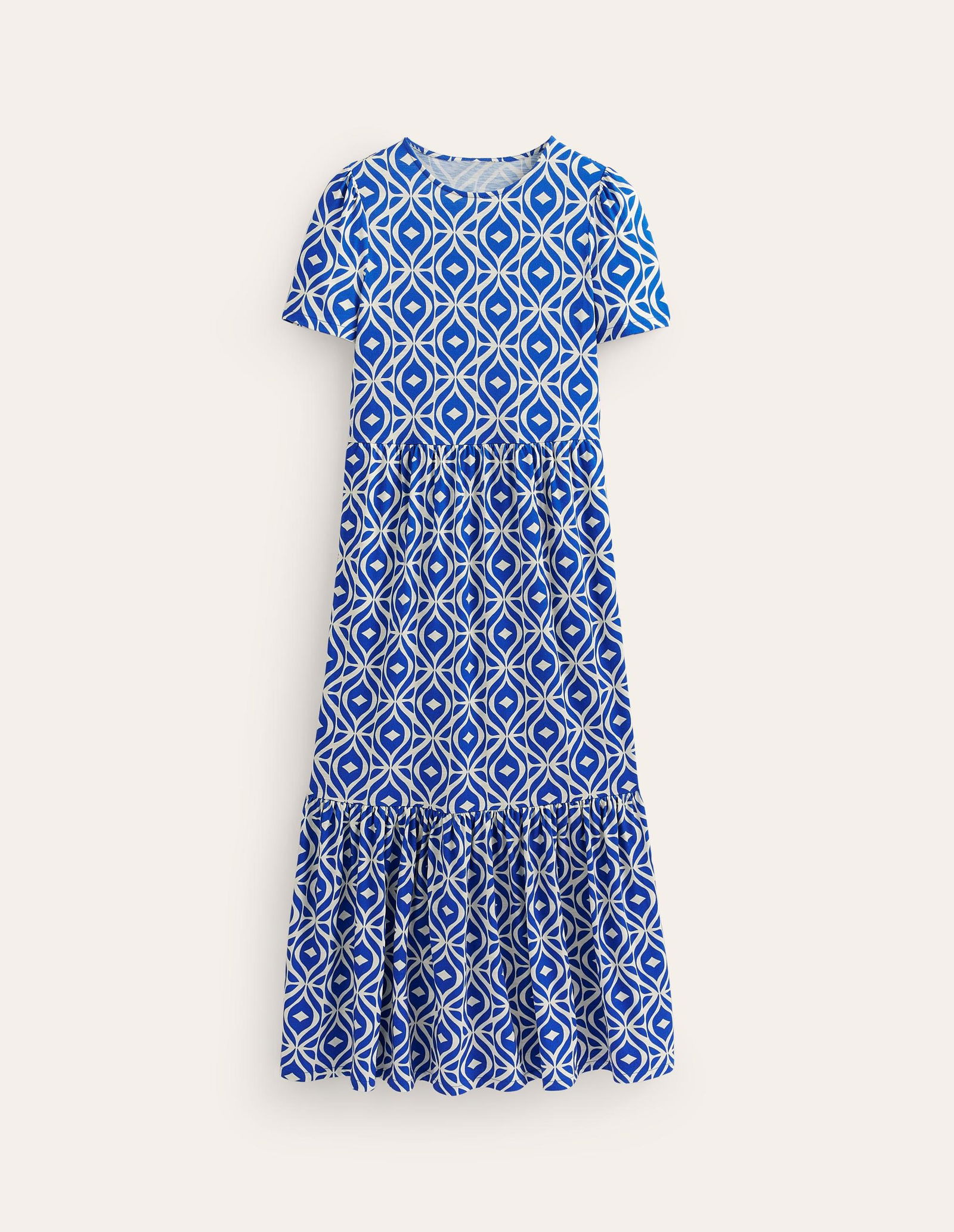 BODEN Emma Tiered Midi Dress | endource