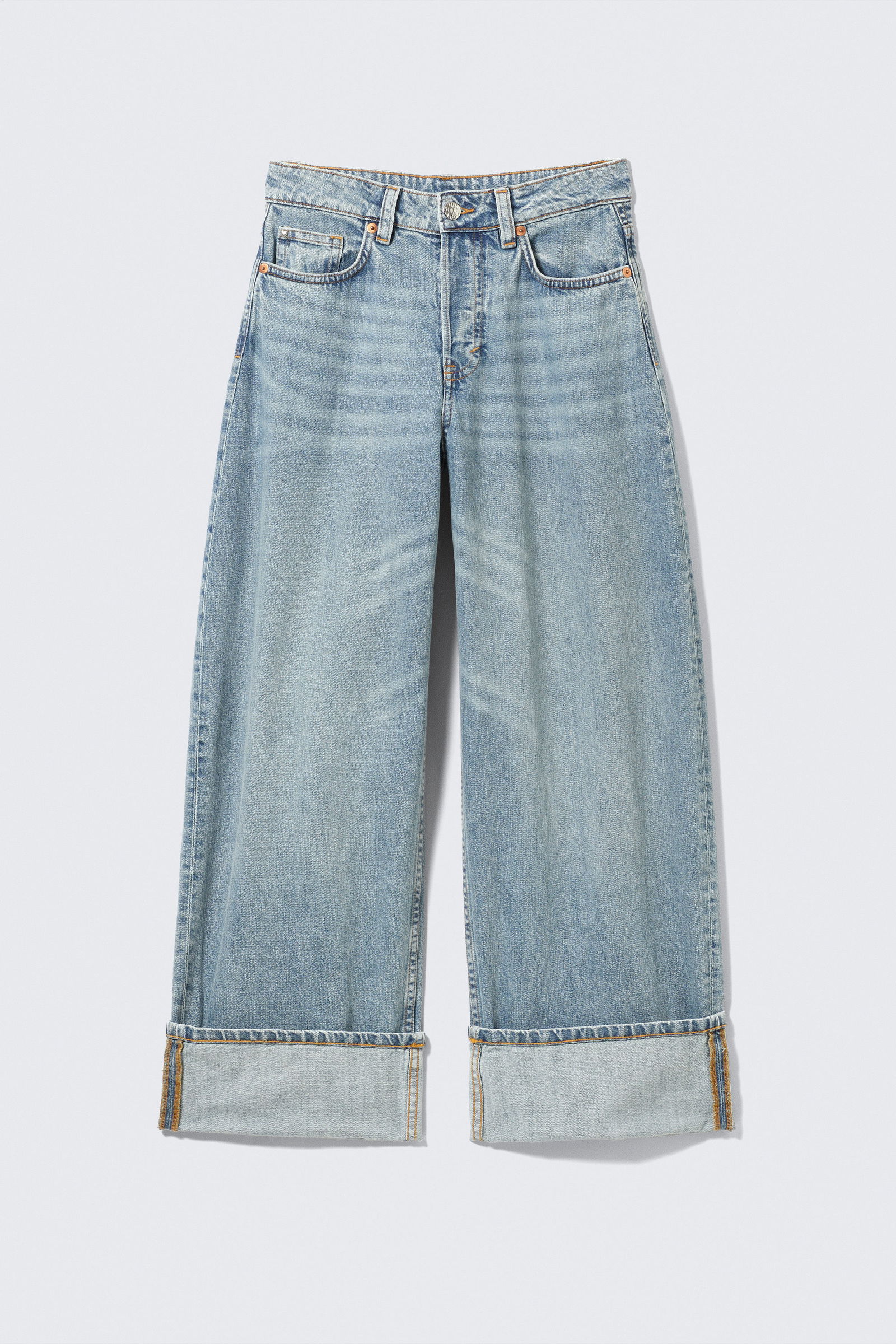 WEEKDAY Peggy Low Rise Loose Baggy Leg Jeans | endource
