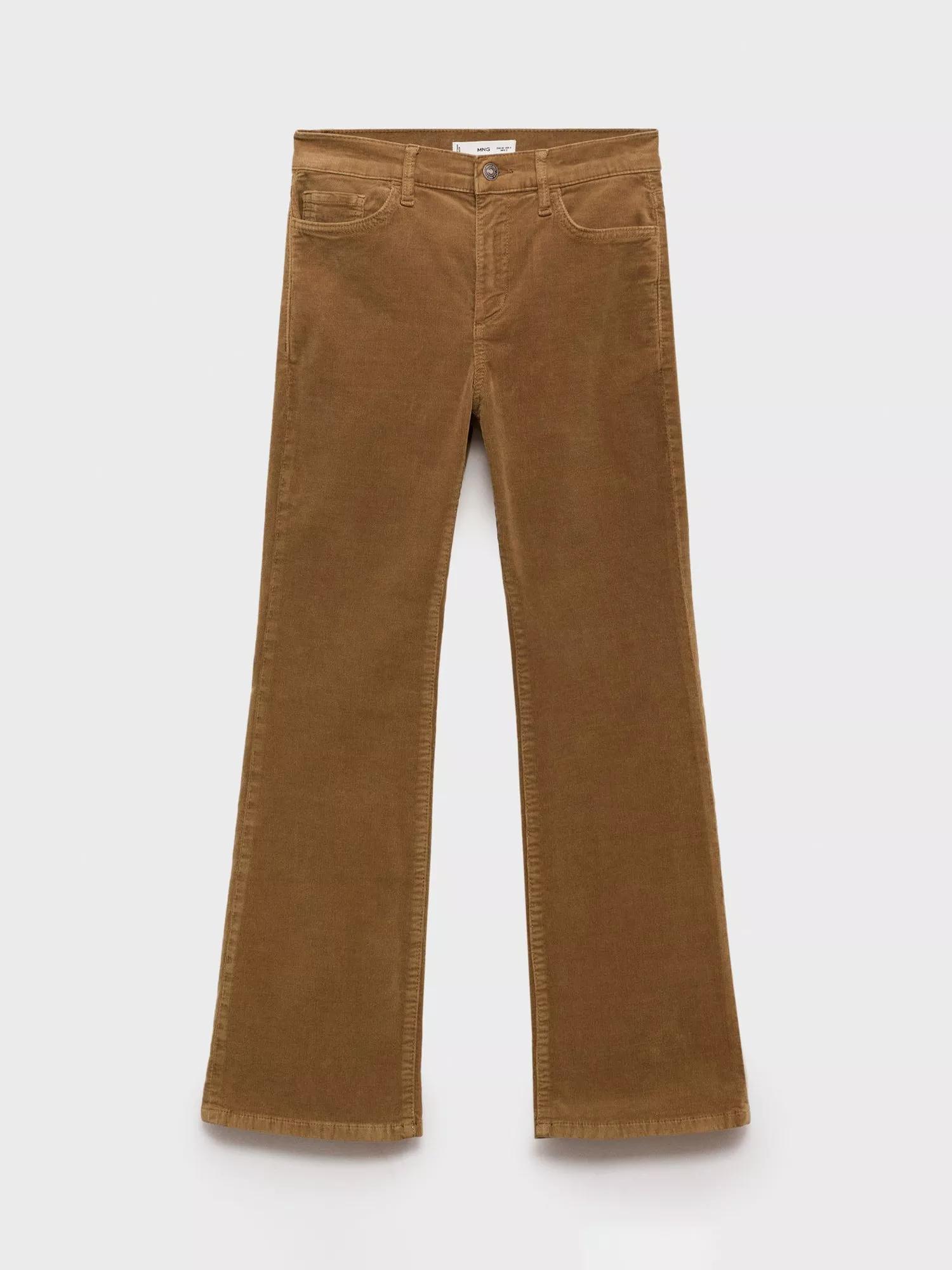 MANGO Siennap Corduroy Bootcut Jeans | endource