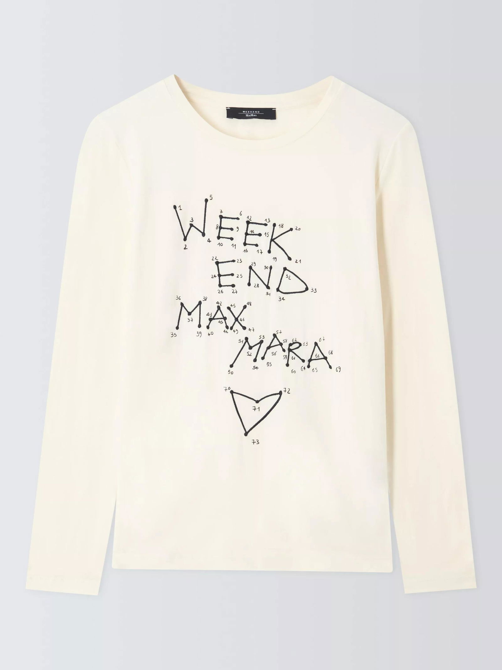 WEEKEND MAX MARA Renoir Connect The Dots Top | endource