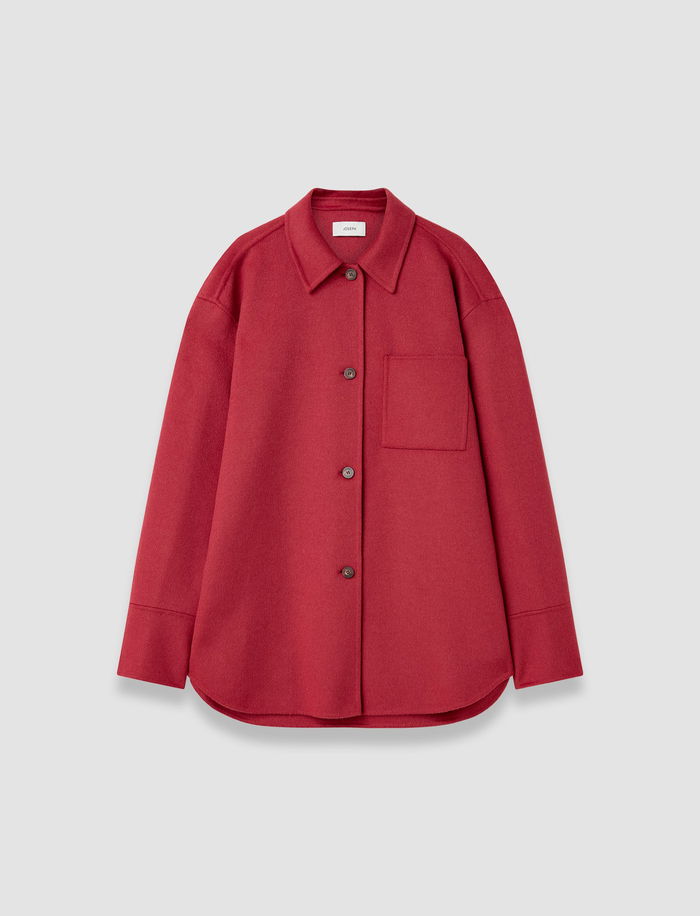 JOSEPH Wada Double Face Cashmere Overshirt | endource