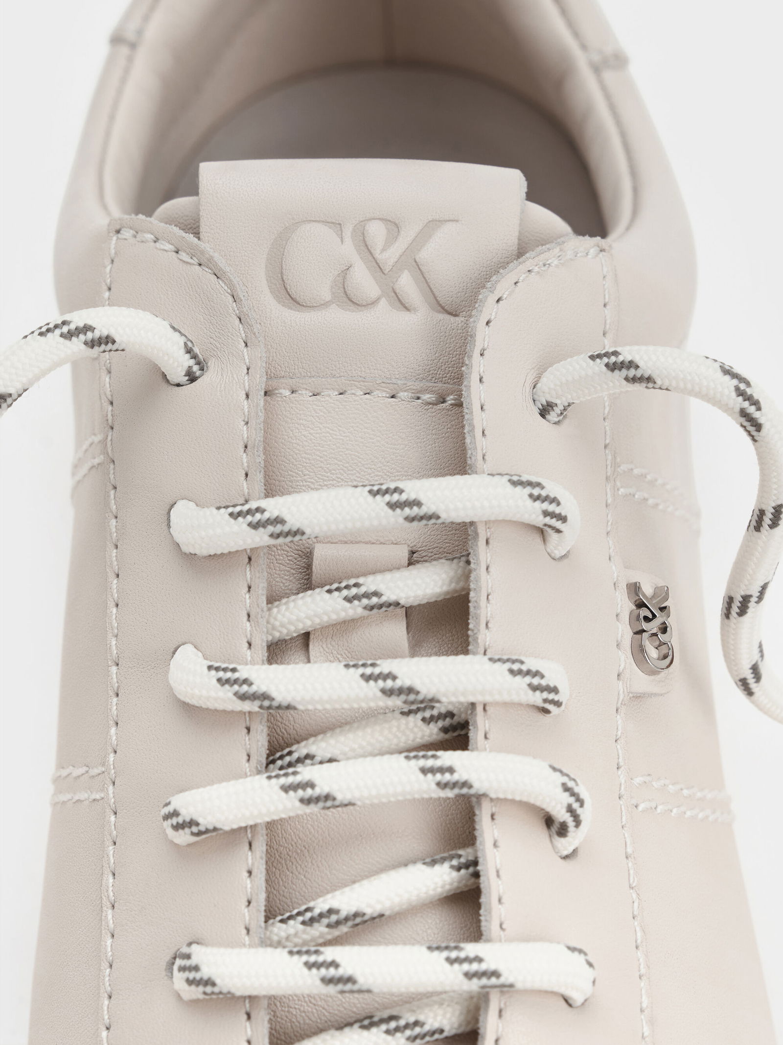 CHARLES & KEITH Jace Leather Sneakers | endource