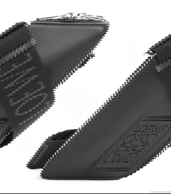 LOEWE Leather Vertical Pocket Cross-Body Bag | endource