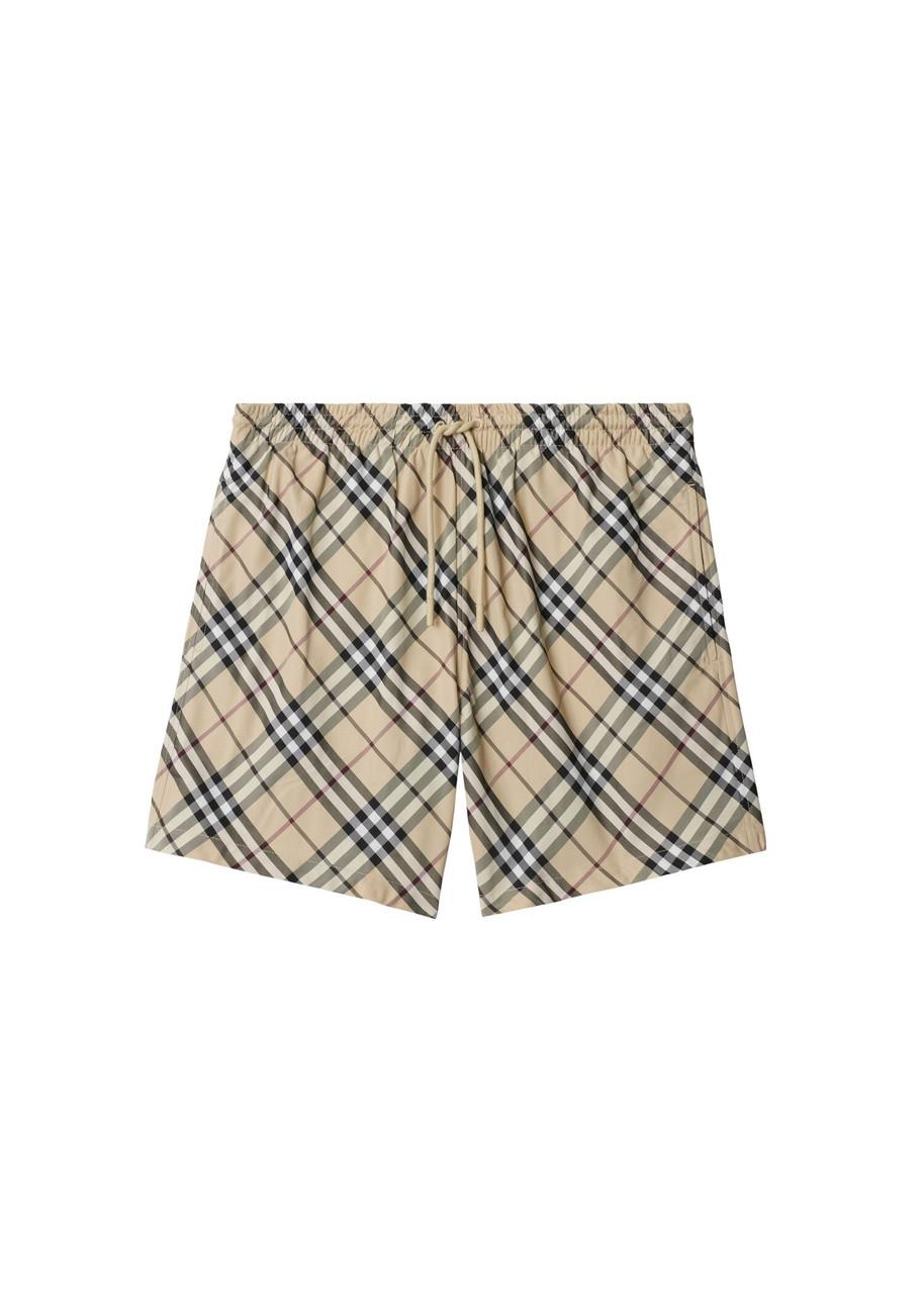 BURBERRY Check Swim Shorts | endource