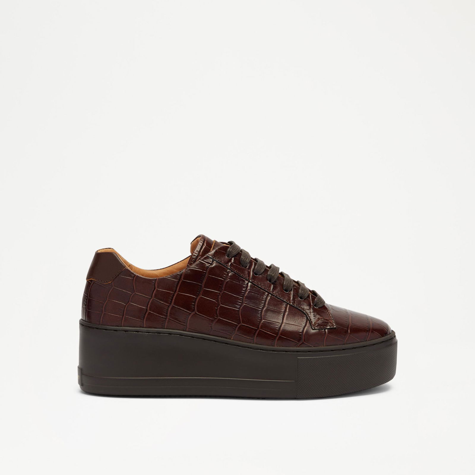 RUSSELL & BROMLEY Park Cord Lace Up Flatform Trainer | endource