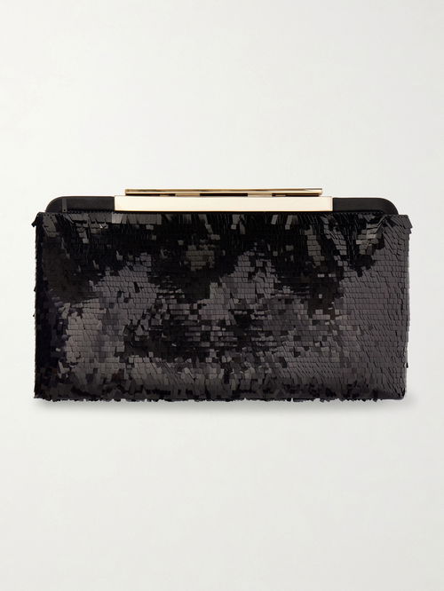 TOM FORD Sequined Satin Clutch | endource