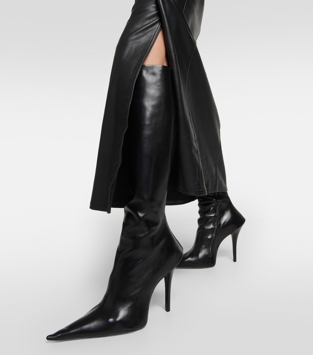 BALENCIAGA Witch 110 Leather Boots | endource